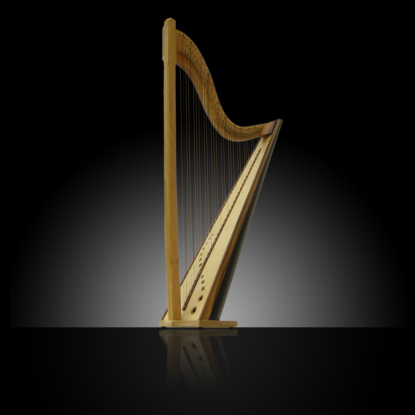 Harfen ohne Pedale - Harfenbau